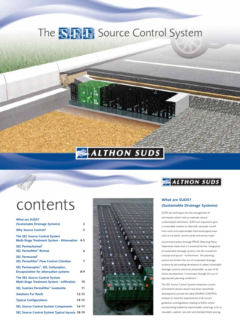 Althon Suds Brochure | PDF | Water | Stormwater