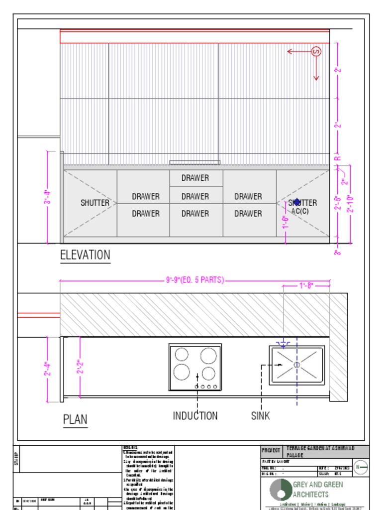 Pantry Elevation - Ap | PDF