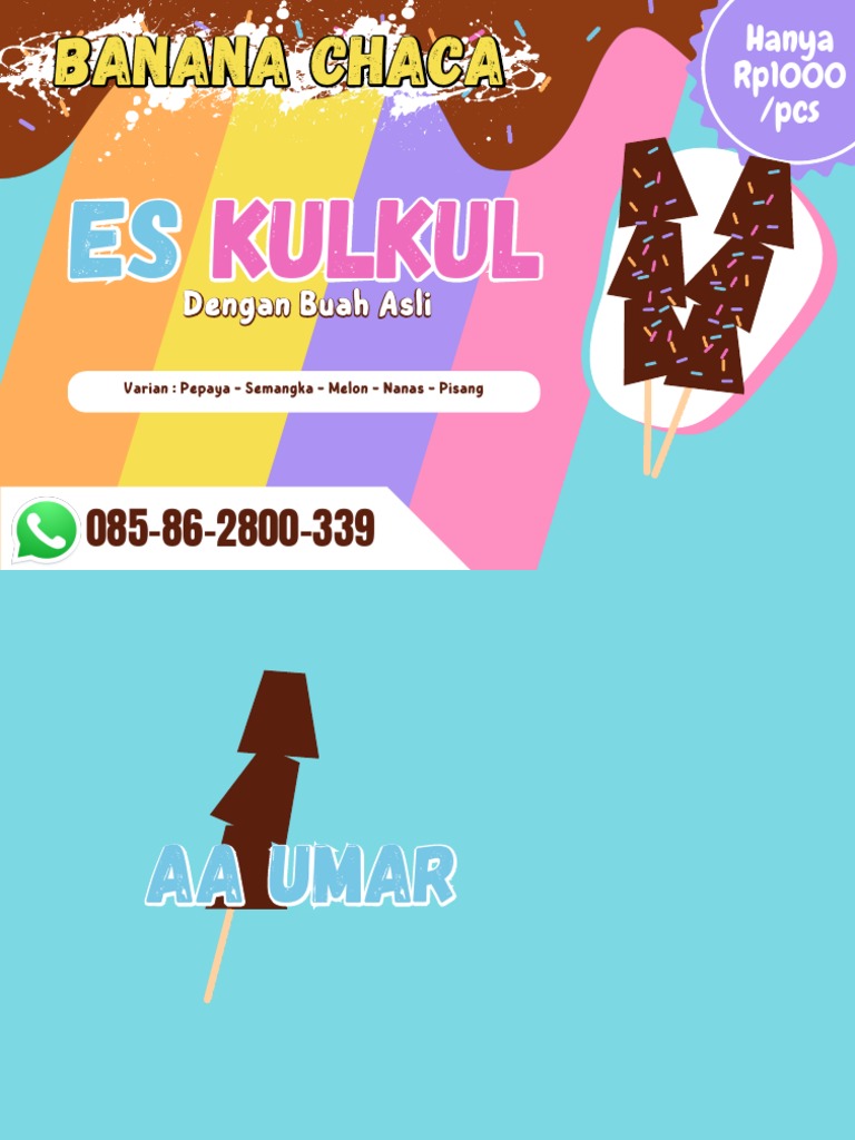 Contoh Banner Es Kulkul | PDF