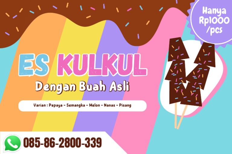 Contoh Banner Es Kulkul | PDF