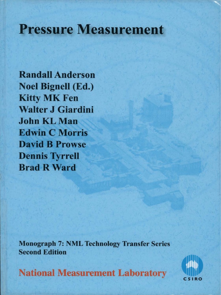 Australian National Measurement Institune - Monograph 7 - Pressure ...