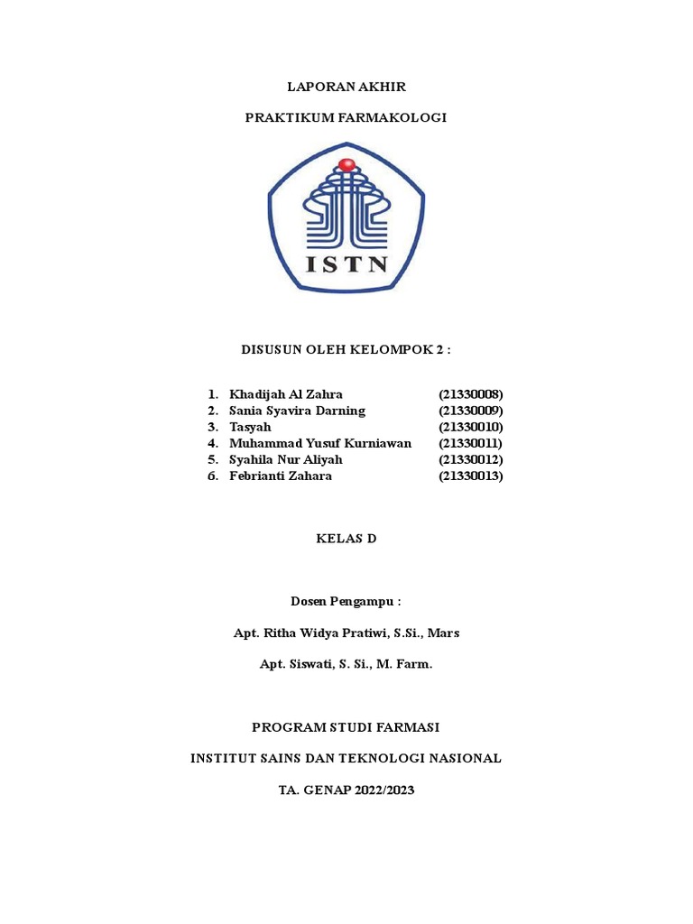 Laporan Akhir - Kelompok 2 | PDF