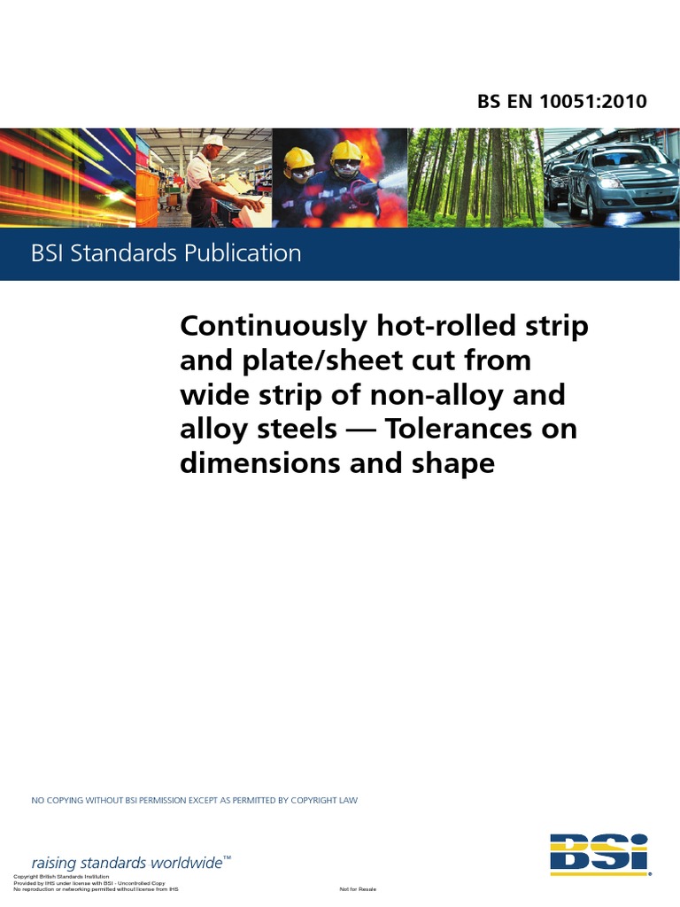 BS en 10051-2010 | PDF