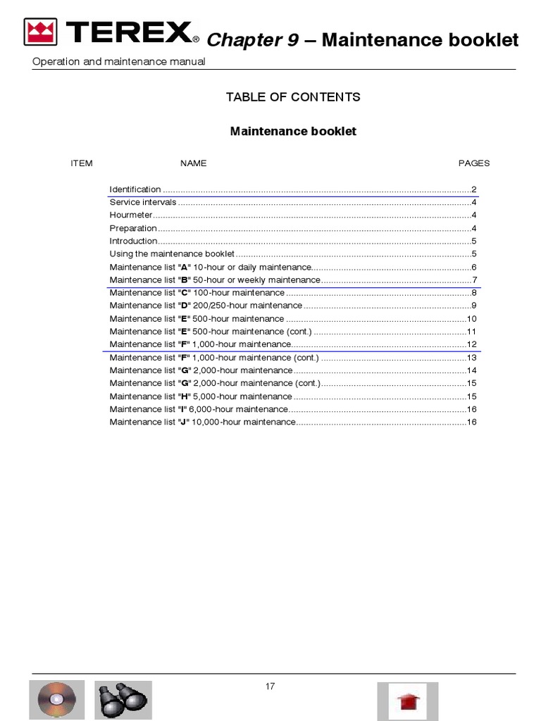 Maintenance Bookletpdf | PDF | Technology & Engineering