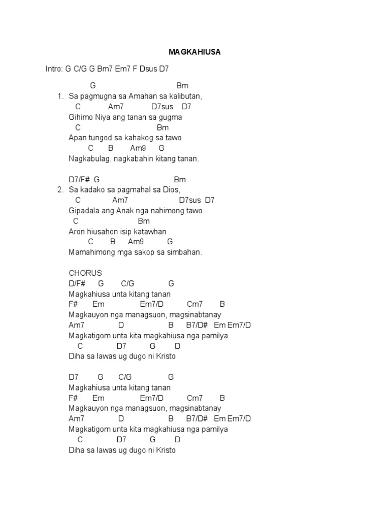 Magkahiusa | PDF