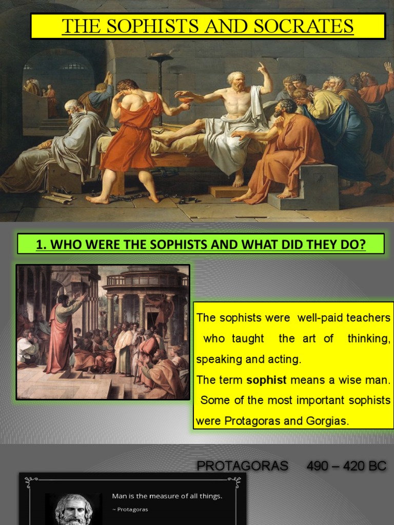 1.1. The Sophists and Socrates | PDF | Socrates | Ancient Greek Philosophy