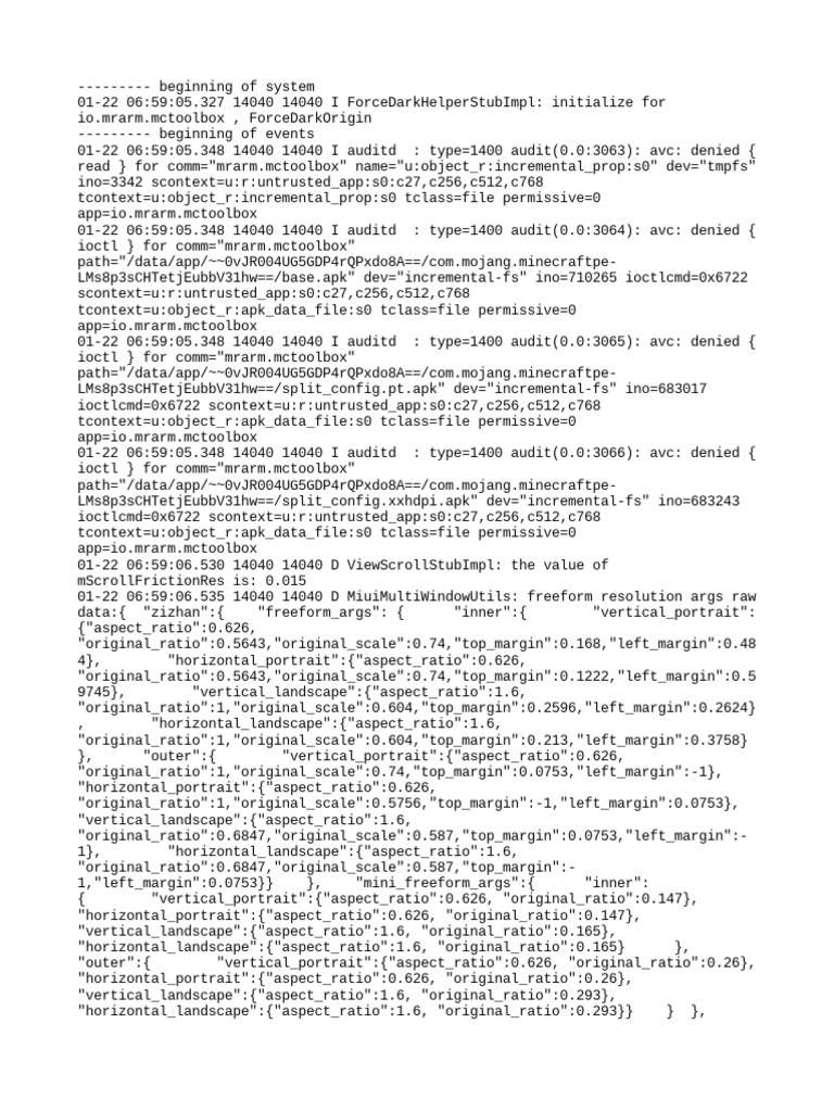 Toolbox Log Snapshot | PDF
