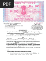 RENTAL AGREEMENT Bangalore | PDF | Lease | Landlord–Tenant Law