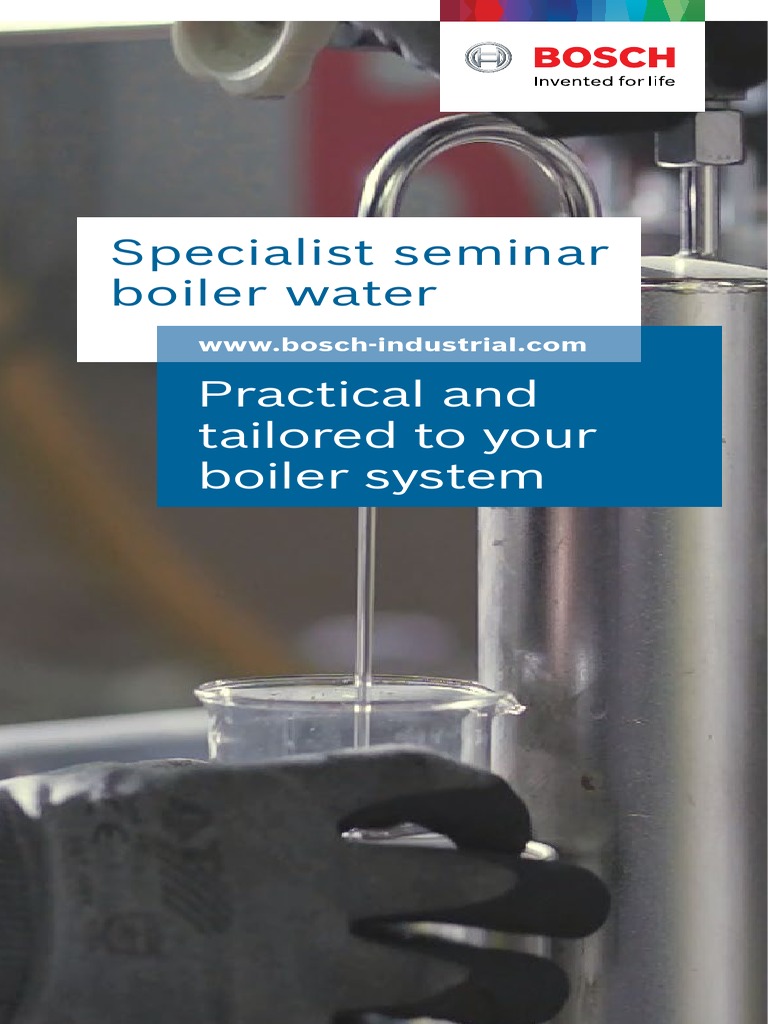 Flyer - Boiler Water Seminar | PDF