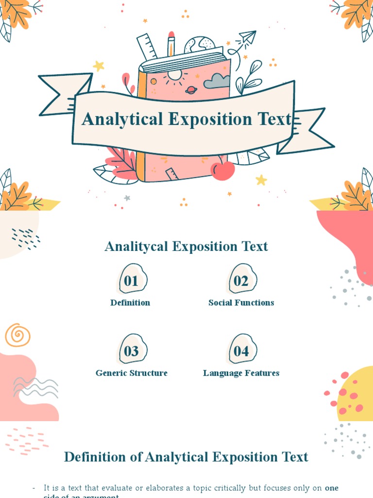 Understanding Analytical Exposition Text | PDF | Argument | Grammar