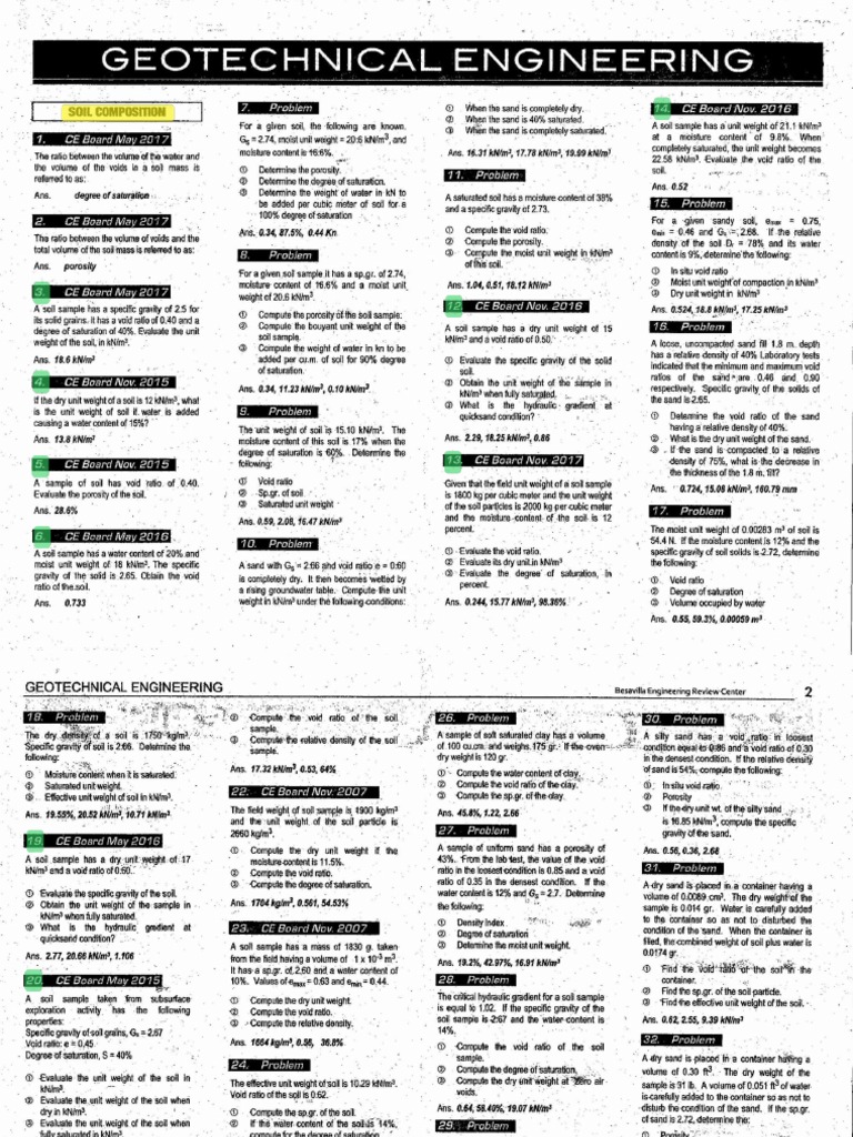 CELE Reviewee Geotech | PDF