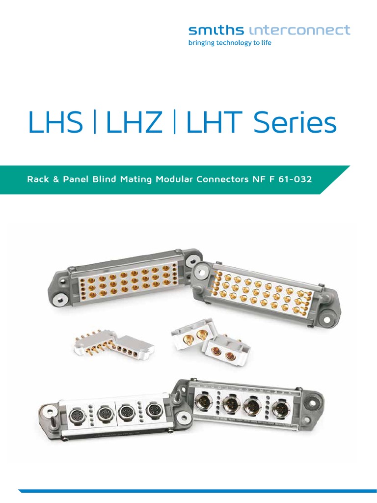 SMITHS INTERCONNECT - Katalog - LHS - LHZ - LHT - Serie - A4 | PDF | Electrical Connector ...