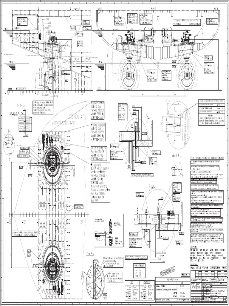 Schottel 1202663 Installation Drawing | PDF