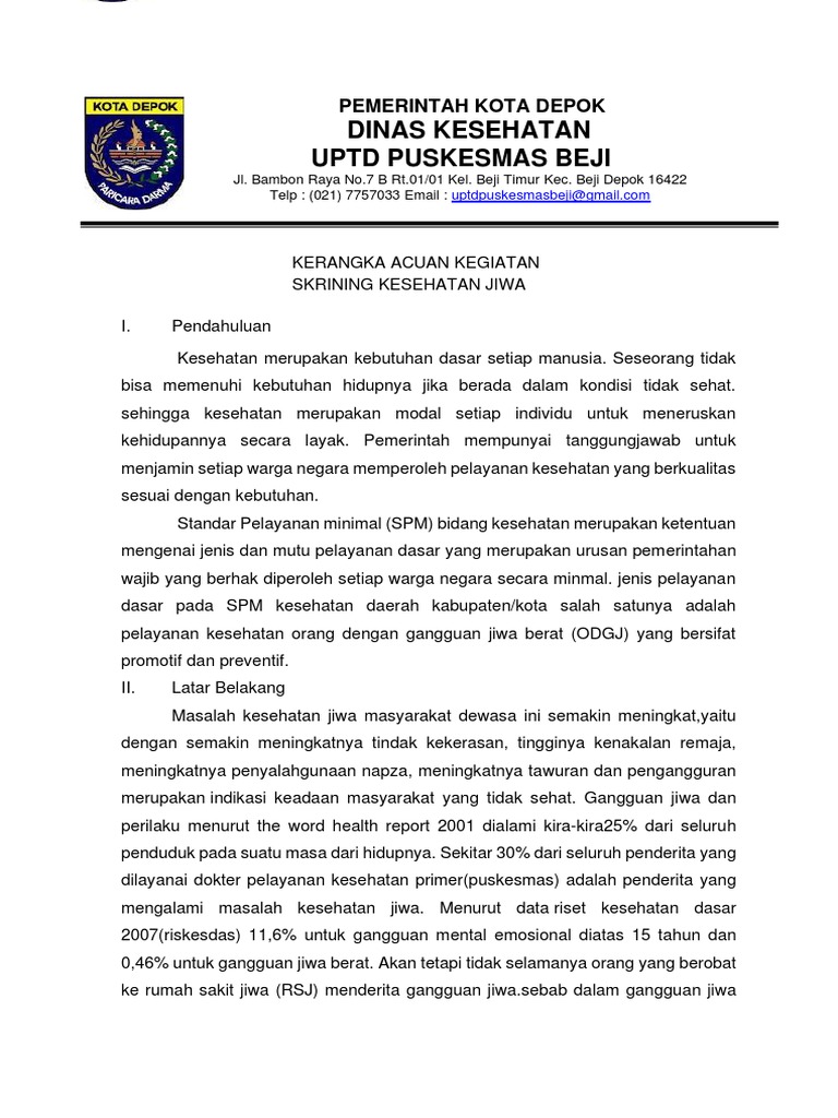 Kak Keswa Skrining Keswa | PDF