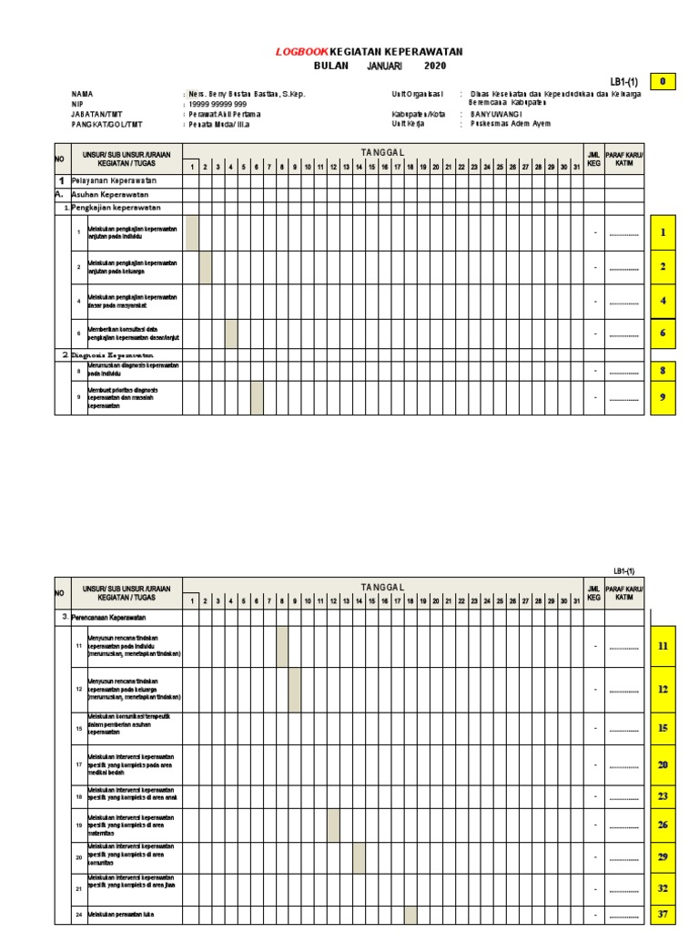 2 Dupak Perawat Pertama New | PDF
