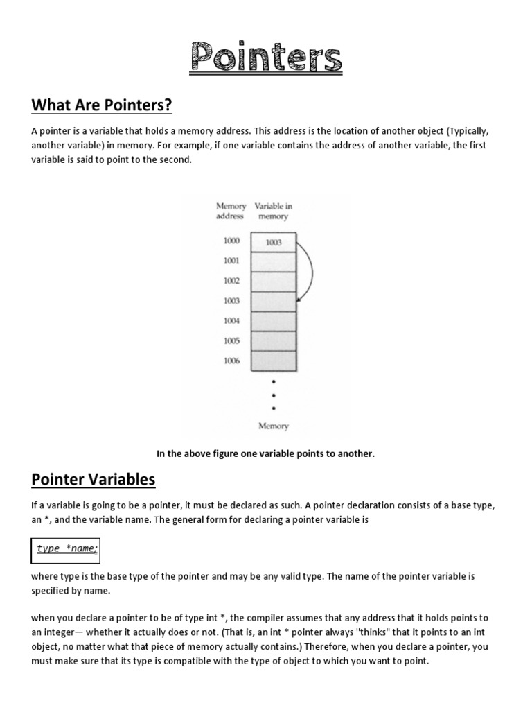 Pointer And Structure Pdf Pointer Computer Programming Data Type 