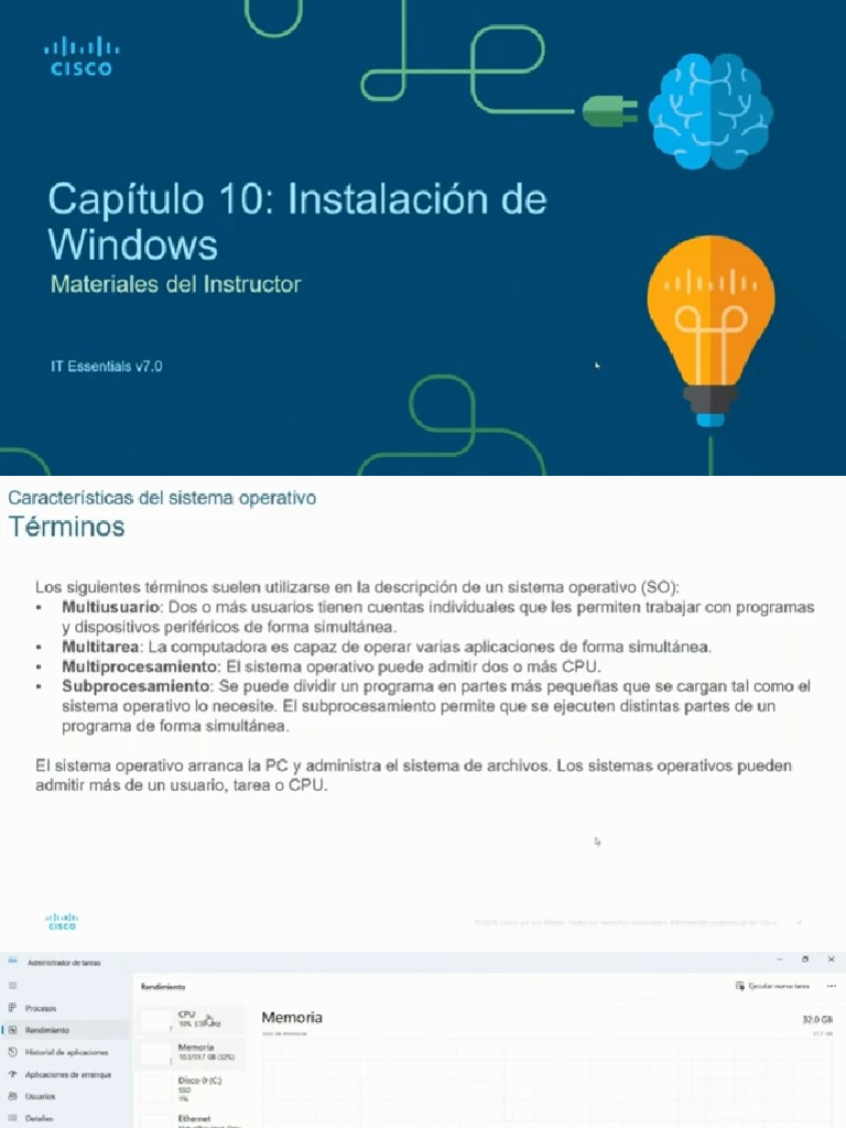 S Capitulo 10 Instalacion de Windows | PDF