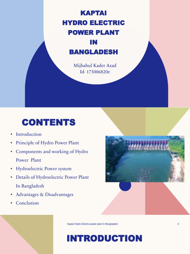 Kaptai Hydroelectric Power Plant in Bangladesh | PDF | Hydroelectricity ...