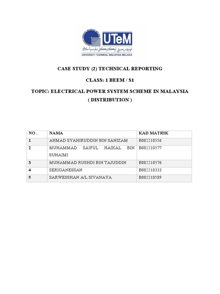 Report Case Study 2 | PDF