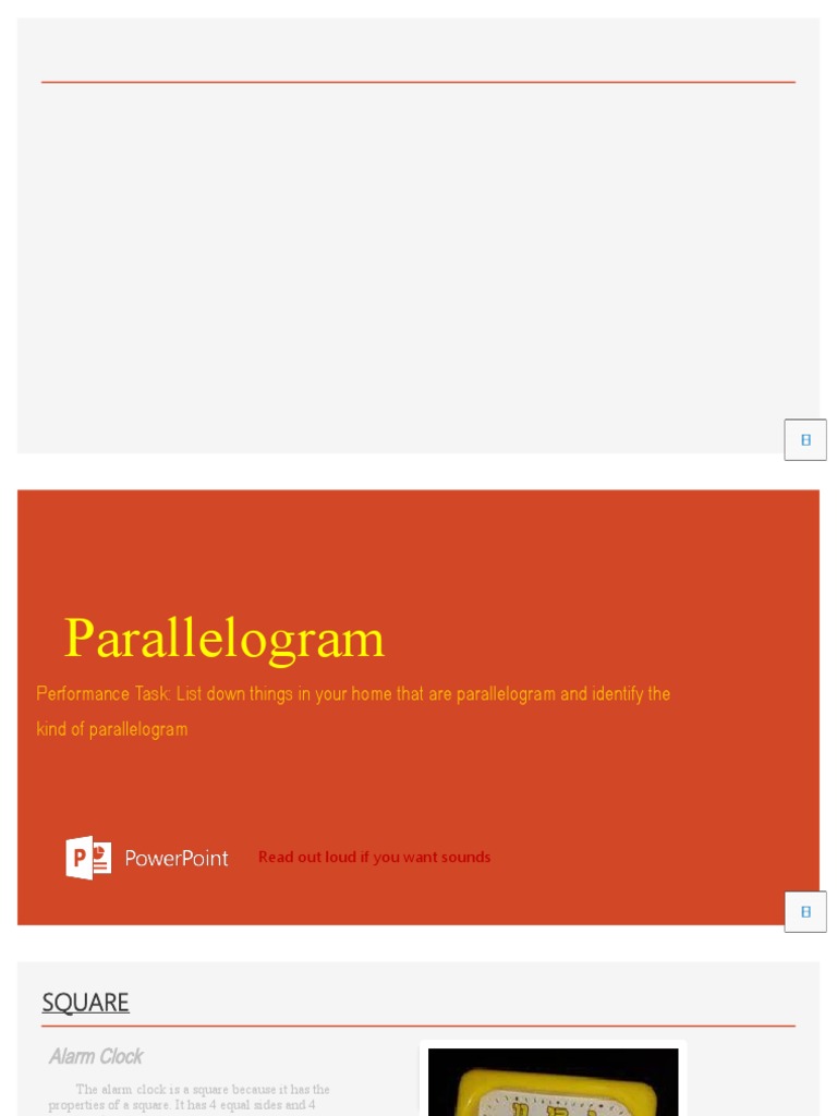 Math Parallelogram | PDF | Euclidean Geometry | Elementary Geometry