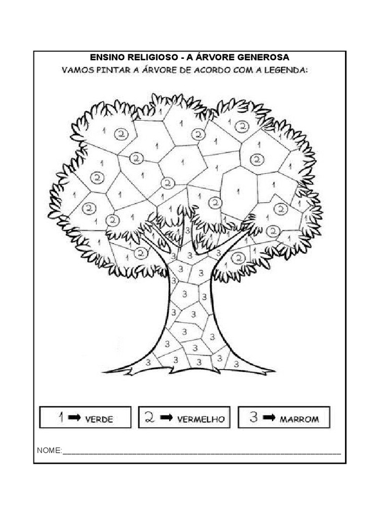 Arvore Generosa Infantil 4 e 5 | PDF