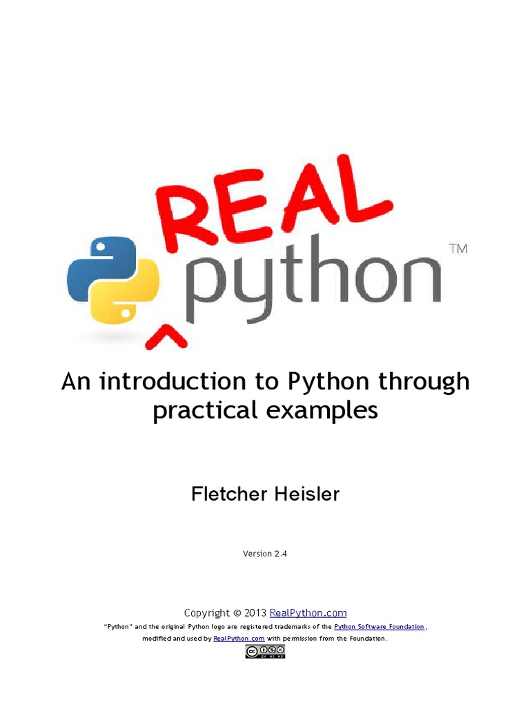 Real Python ?? ? | PDF | Object (Computer Science) | String (Computer Science)