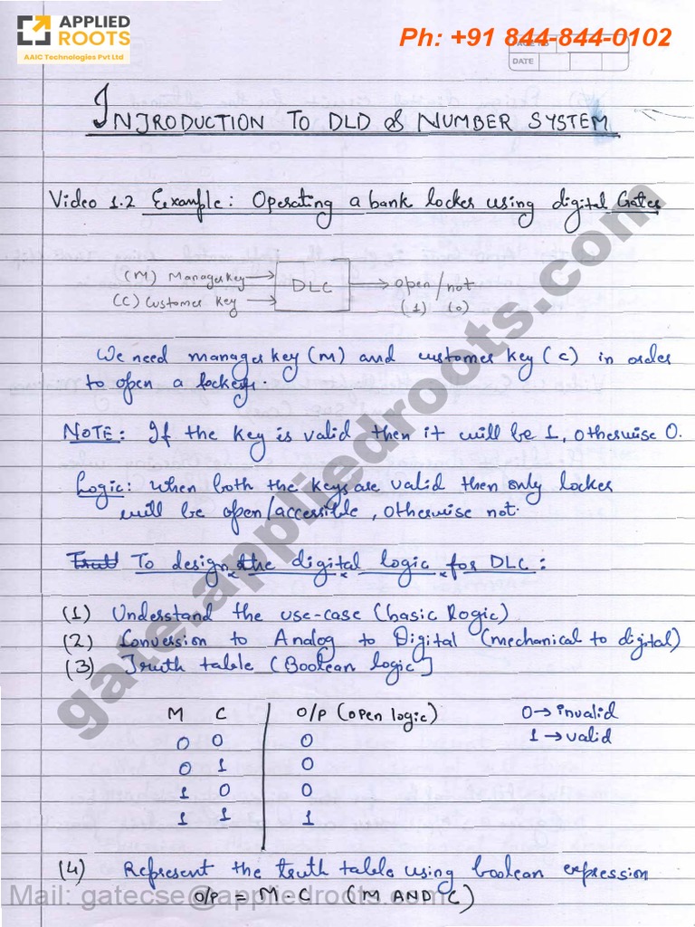 Gate Notes - DLD Part - III (New Notes) | PDF Gate Notes - DLD Part - III (New Notes) | PDF