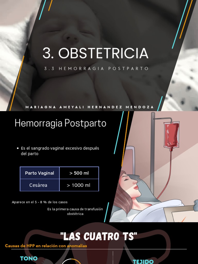 Hemorragia Postparto | PDF