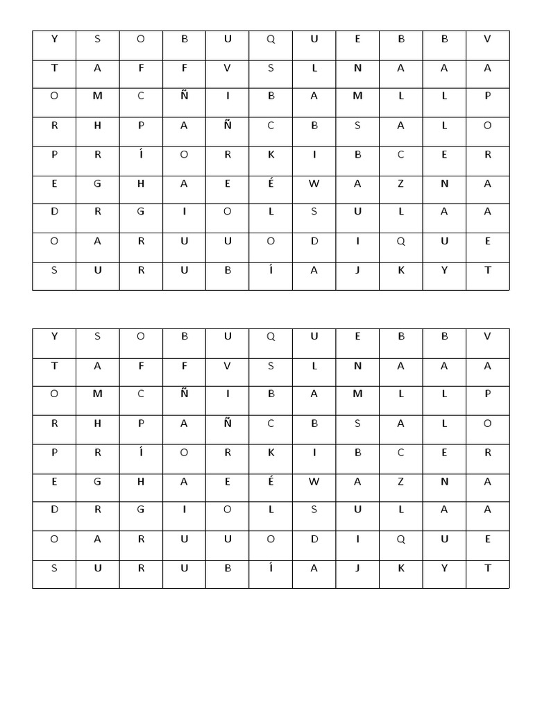 Crucigrama. La Guerra de Los Yacares | PDF