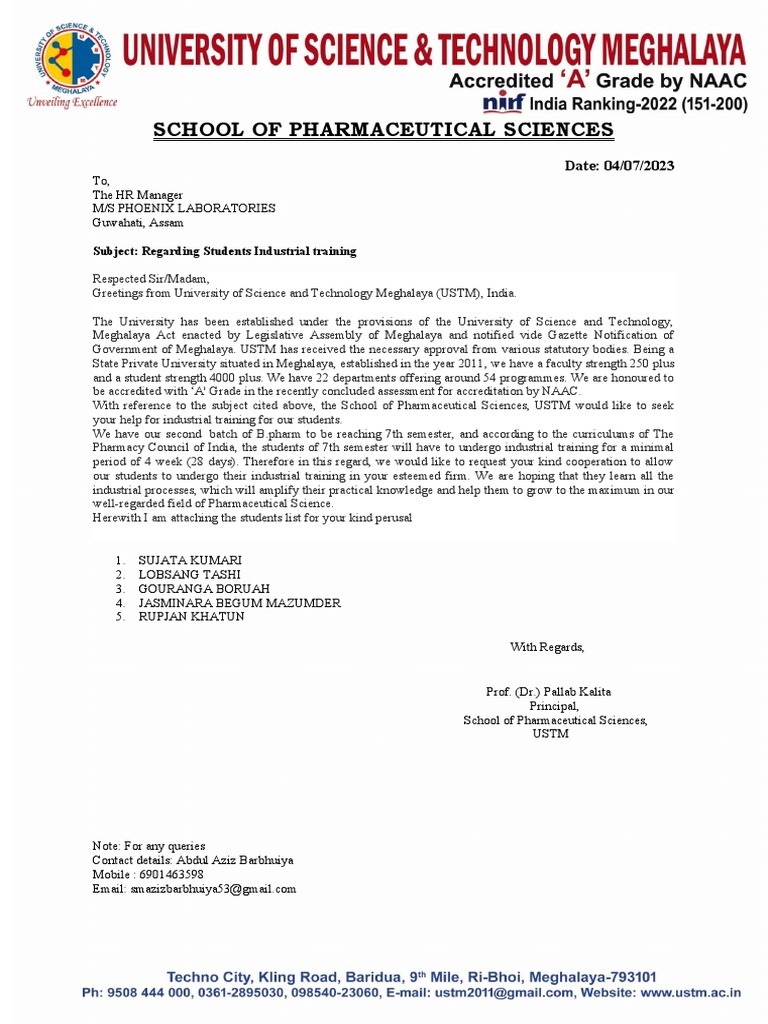 Letter Head (2) | PDF