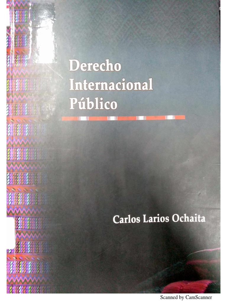 Ocr Libro Derecho Internacional Publico. | PDF