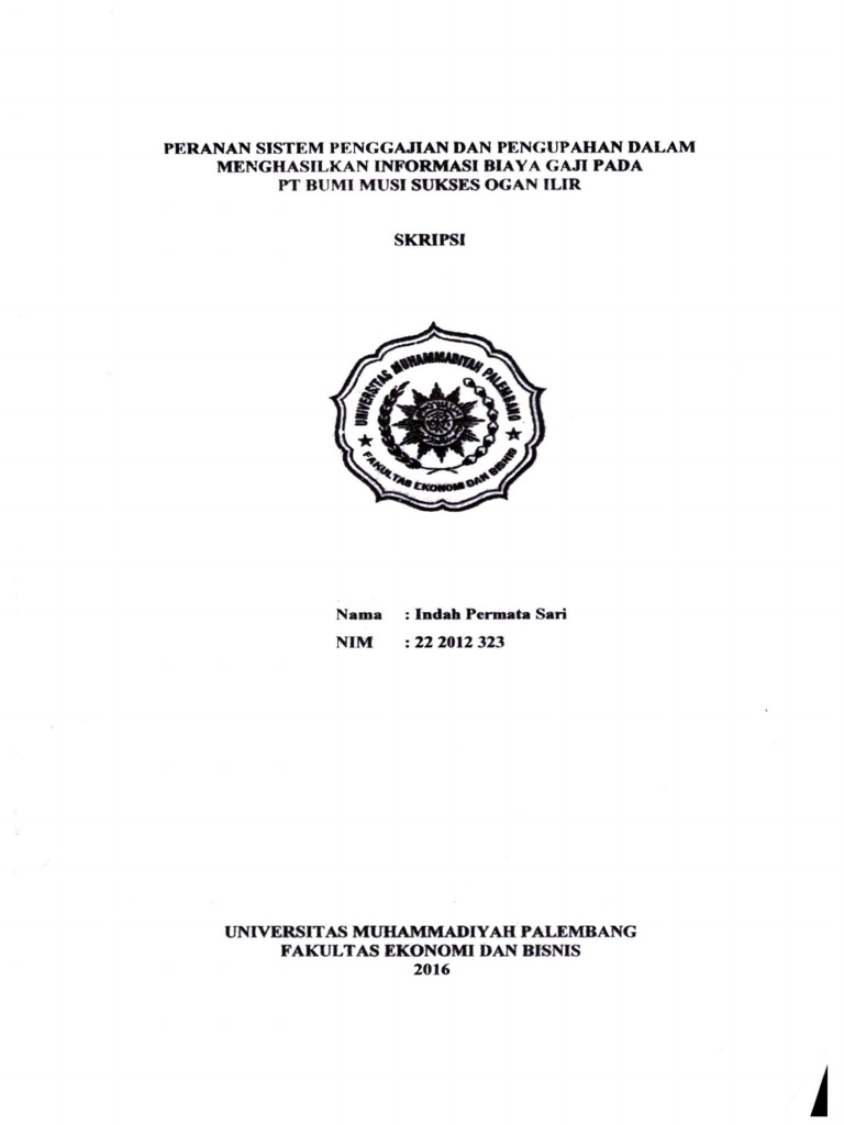 Skripsi Flowchart | PDF