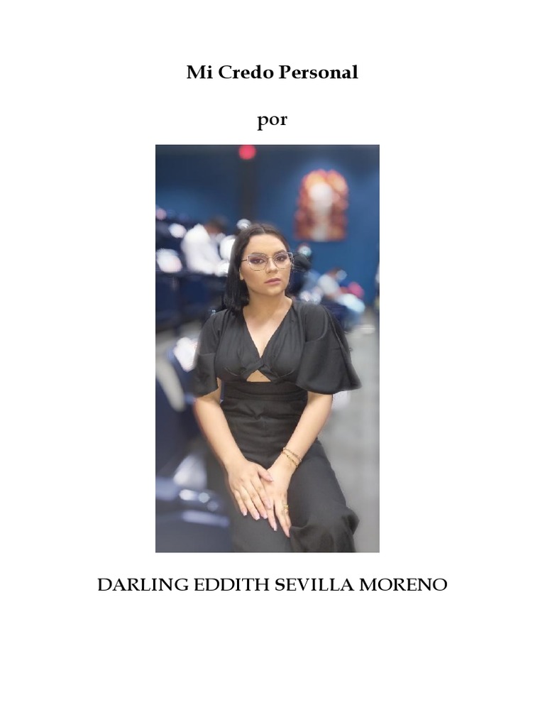 Mi Credo Personal | PDF | Amor | Gratitud