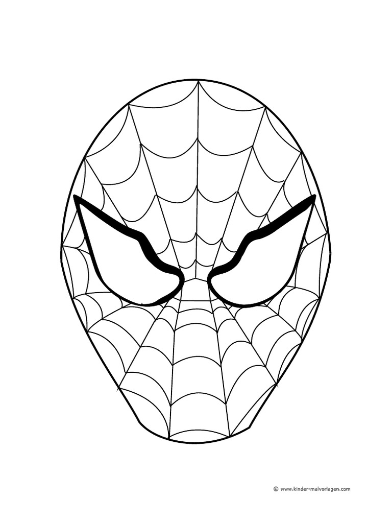 Spiderman Maske | PDF Spiderman Maske | PDF