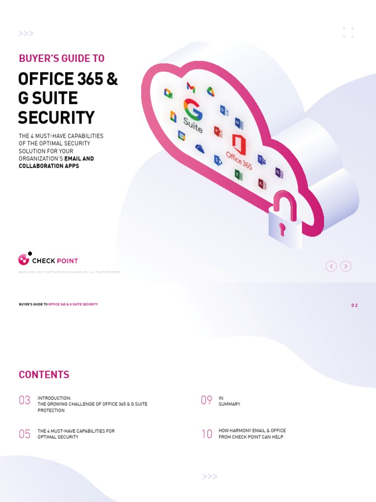 Buyers Guide Office 365 G Suite Security | PDF | Malware | Security Buyers Guide Office 365 G Suite Security | PDF | Malware | Security