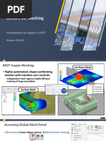 AEDT Icepak Intro 2019R1 Advanced - Topics Advanced - Meshing | PDF | Computational Fluid ...