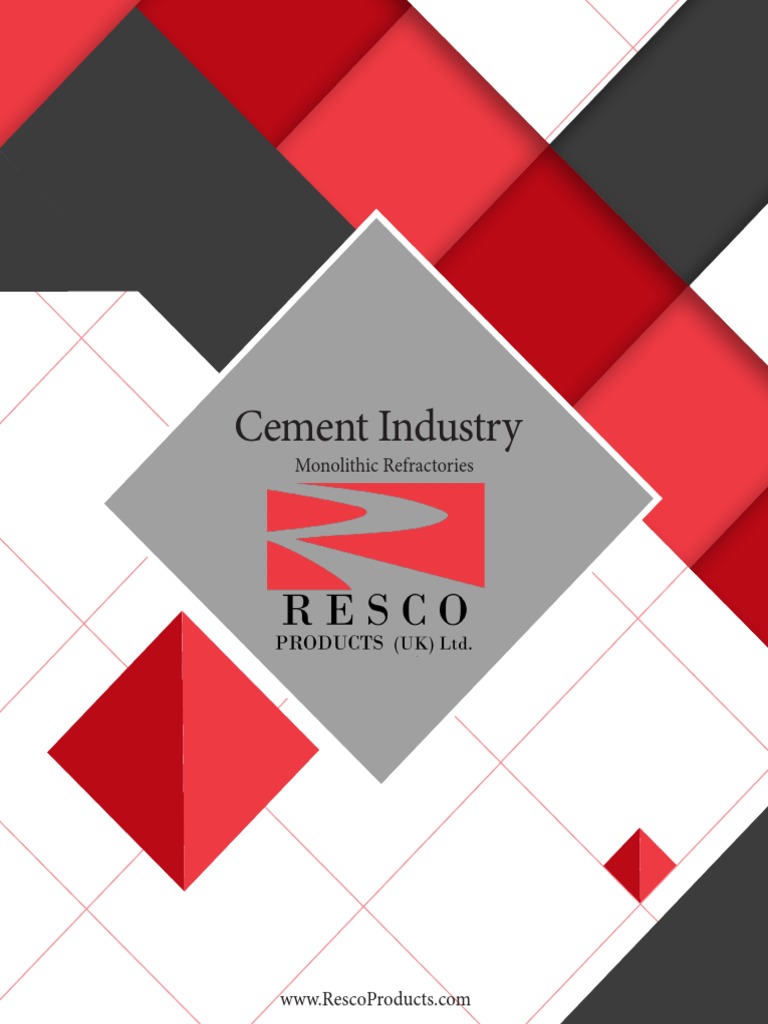 Resco Product Brochures (Uk) Cement Industry - Monolithic Refractories ...