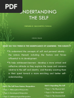 Understanding The Self PDF | PDF | Id | Anthropology