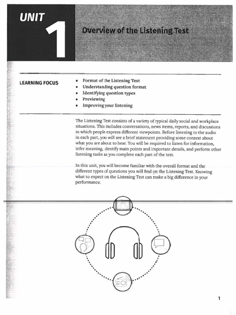 Listening CELPIP Parts 1 And 2 PDF