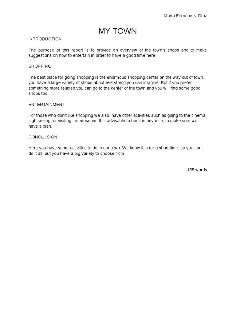 My Town | PDF