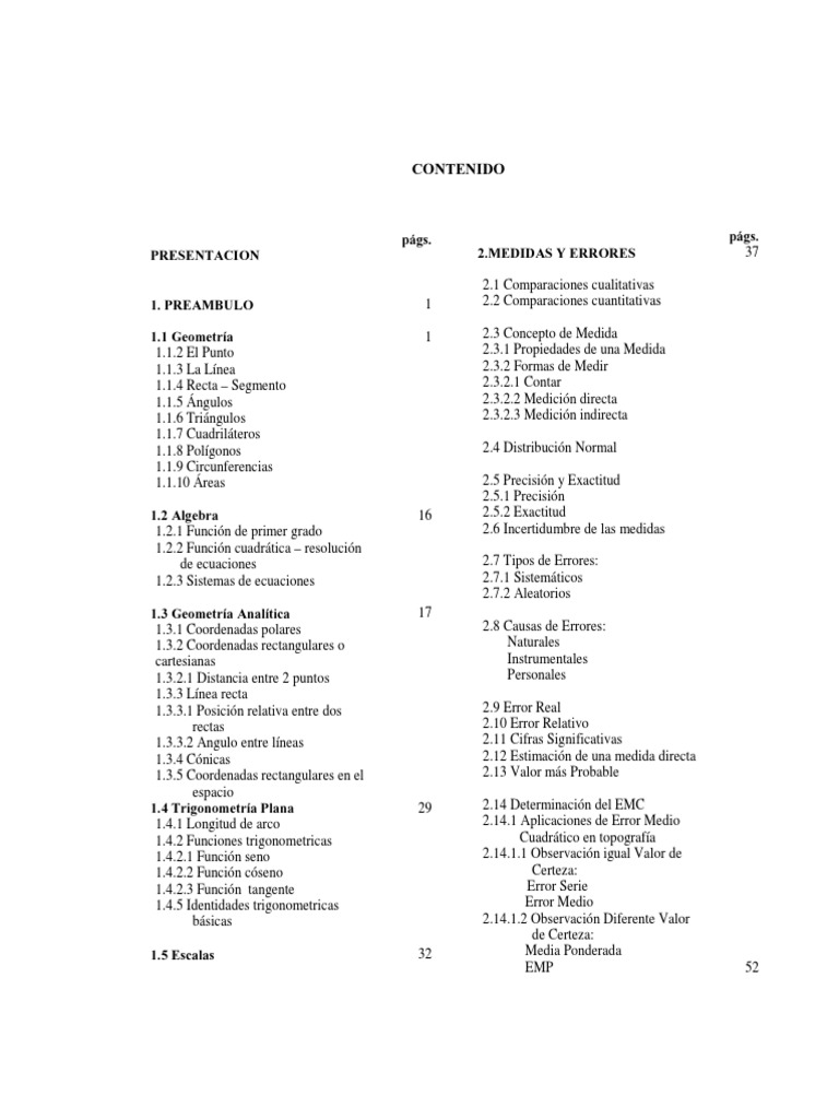 02-Tabla de Contenido | PDF