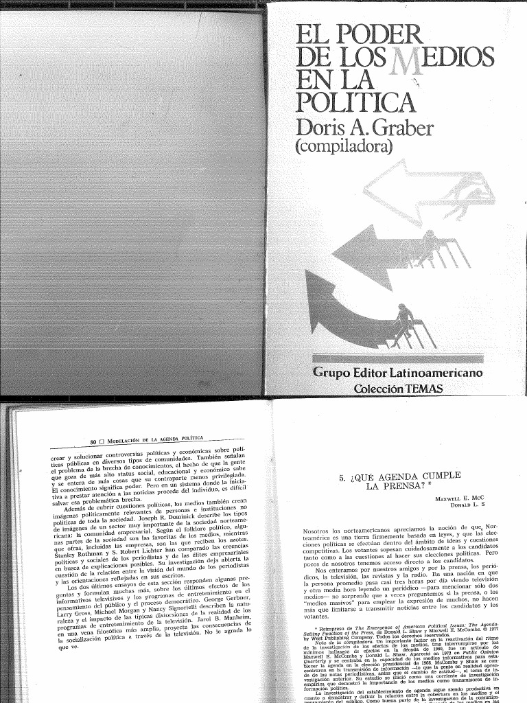 El Poder de Los Medios en La Poltiica | PDF