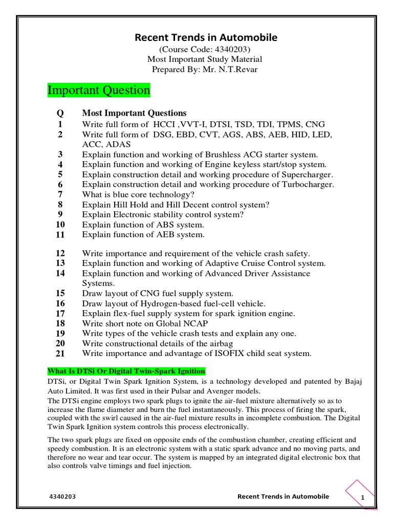 Rta Most Important Questions and Material | PDF | Home & Garden
