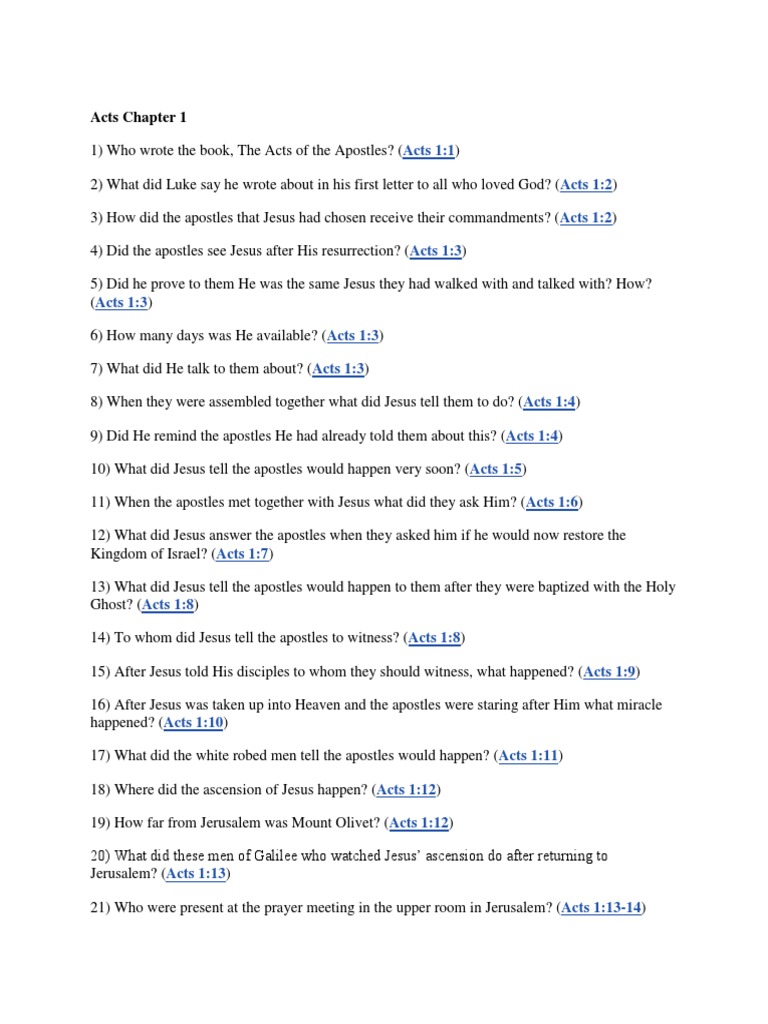 Book of Acts | PDF | Acts Of The Apostles | Paul The Apostle