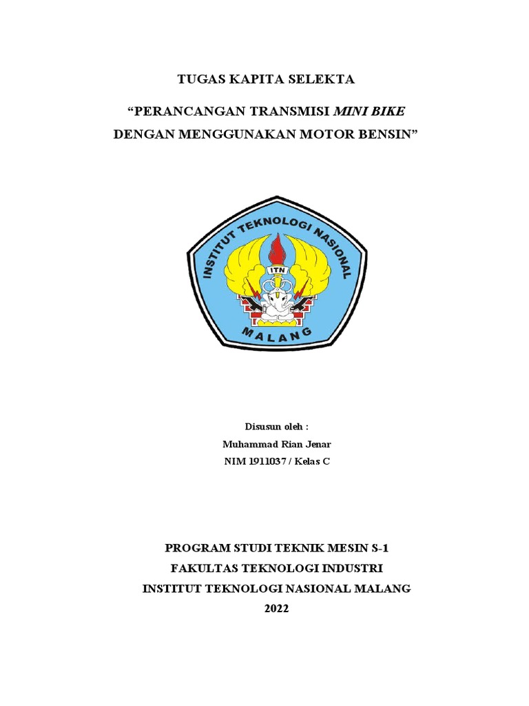 Tugas Kapita Selekta 2 - Rian | PDF