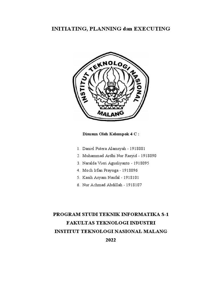 Initiating, Planning, Executing | PDF | Seni