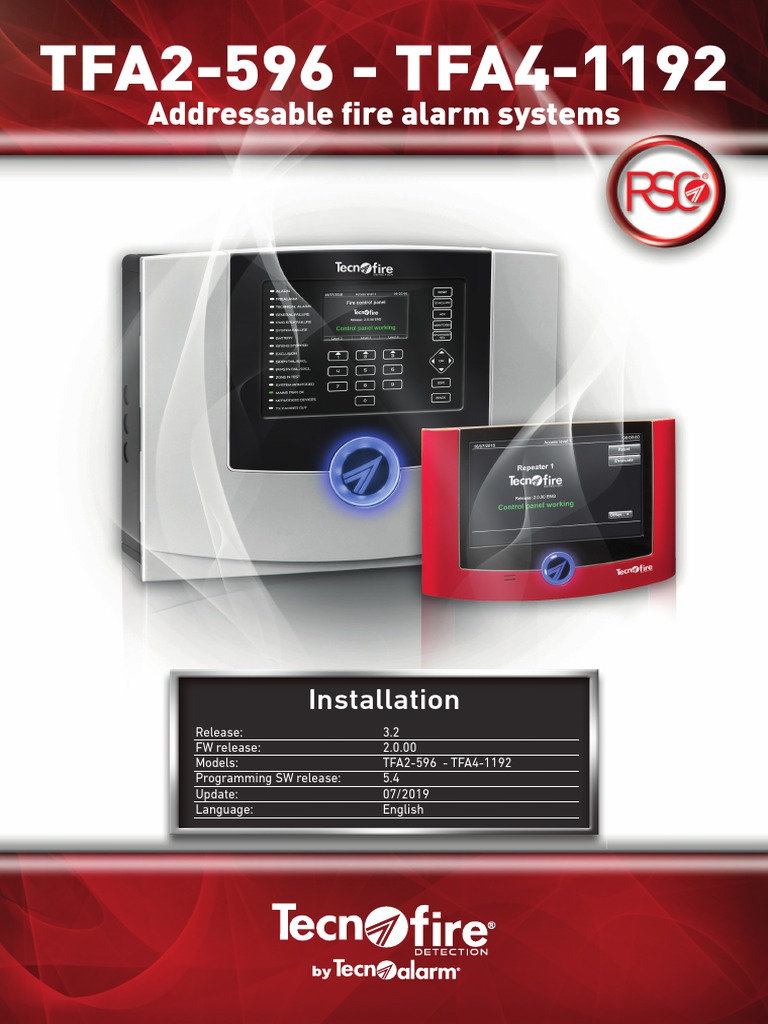 Tecnofire Tfa2596 | PDF