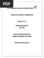 Reporte Museo Banco de México | PDF | Dinero | Museo