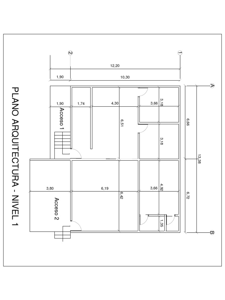 Plano Casa Requena 2da Planta | PDF