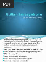 Guillain Barre Syndrome | PDF | Diseases And Disorders | Clinical Medicine
